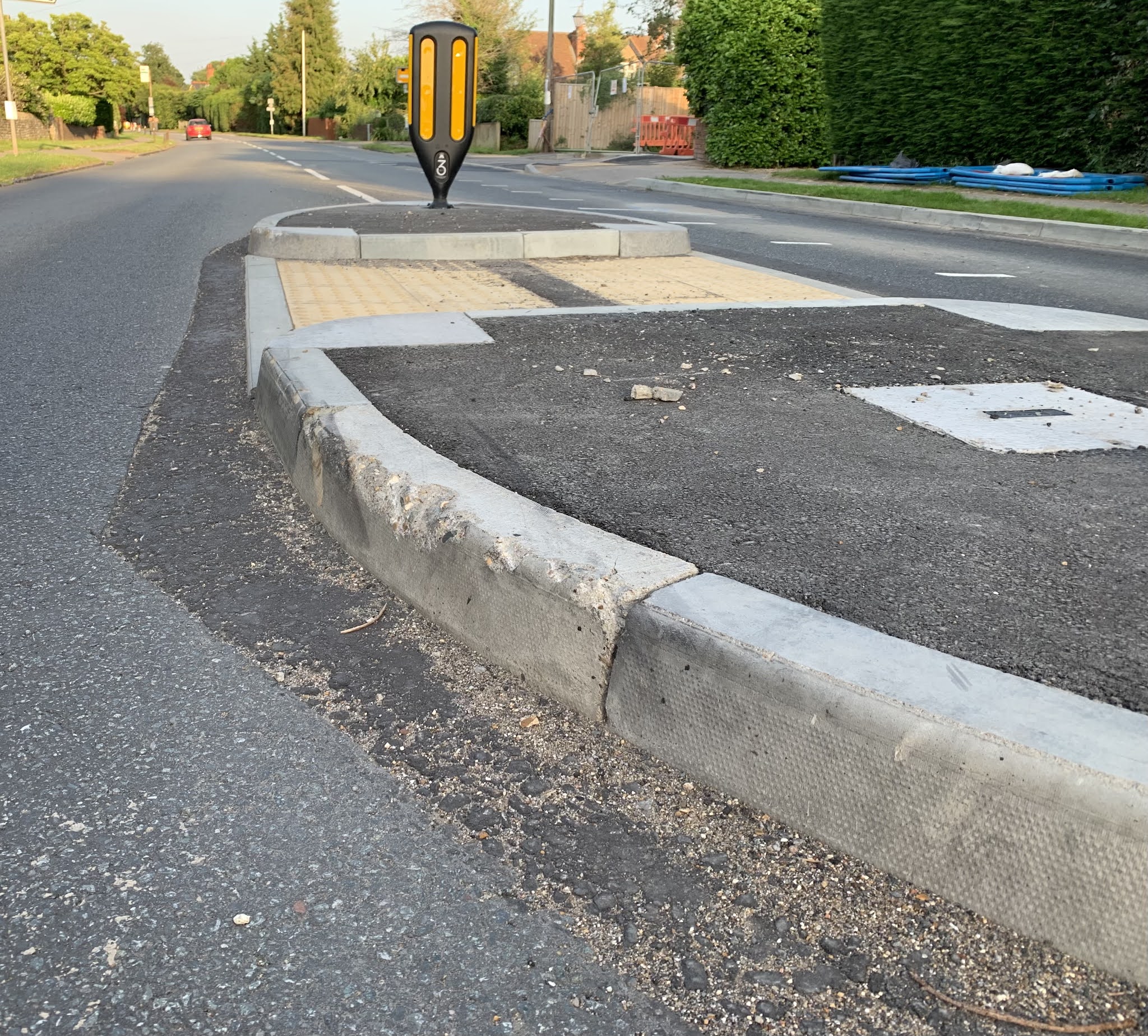 Isobel Ballsdon: Inspection notes of pedestrian island on Upper ...