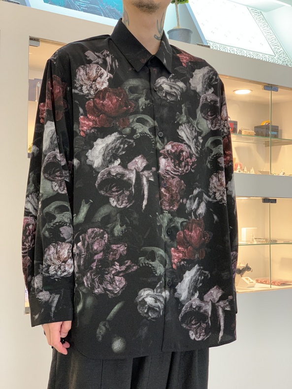 Psychobox＞＞＞Blog: LAD MUSICIAN / DECHINE FLOWER SKULL BIG SHIRT