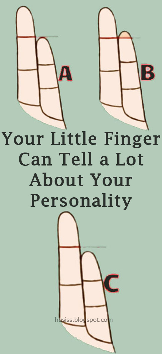 Your Little Finger Can Tell a Lot About Your Personality