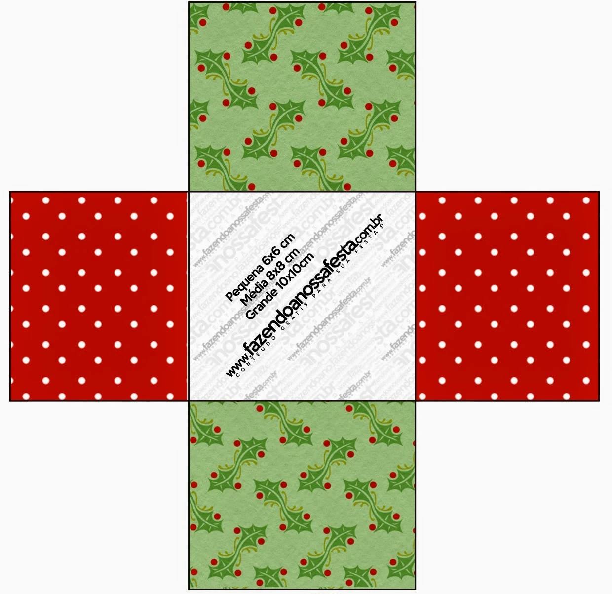 Charming Christmas: Free Printable Boxes. - Oh My Fiesta! in english