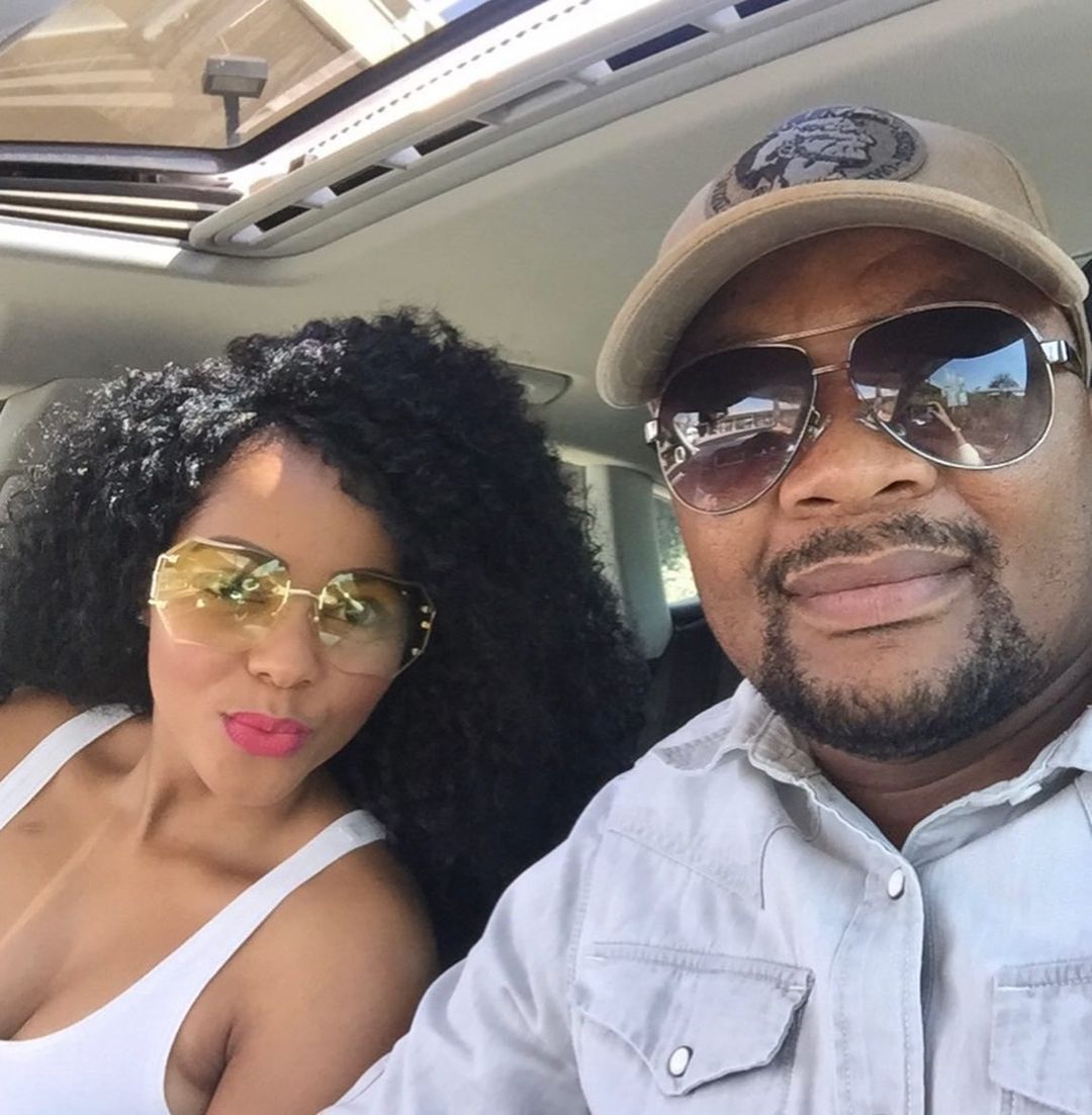 Pictures of Asanda Foji and her husband