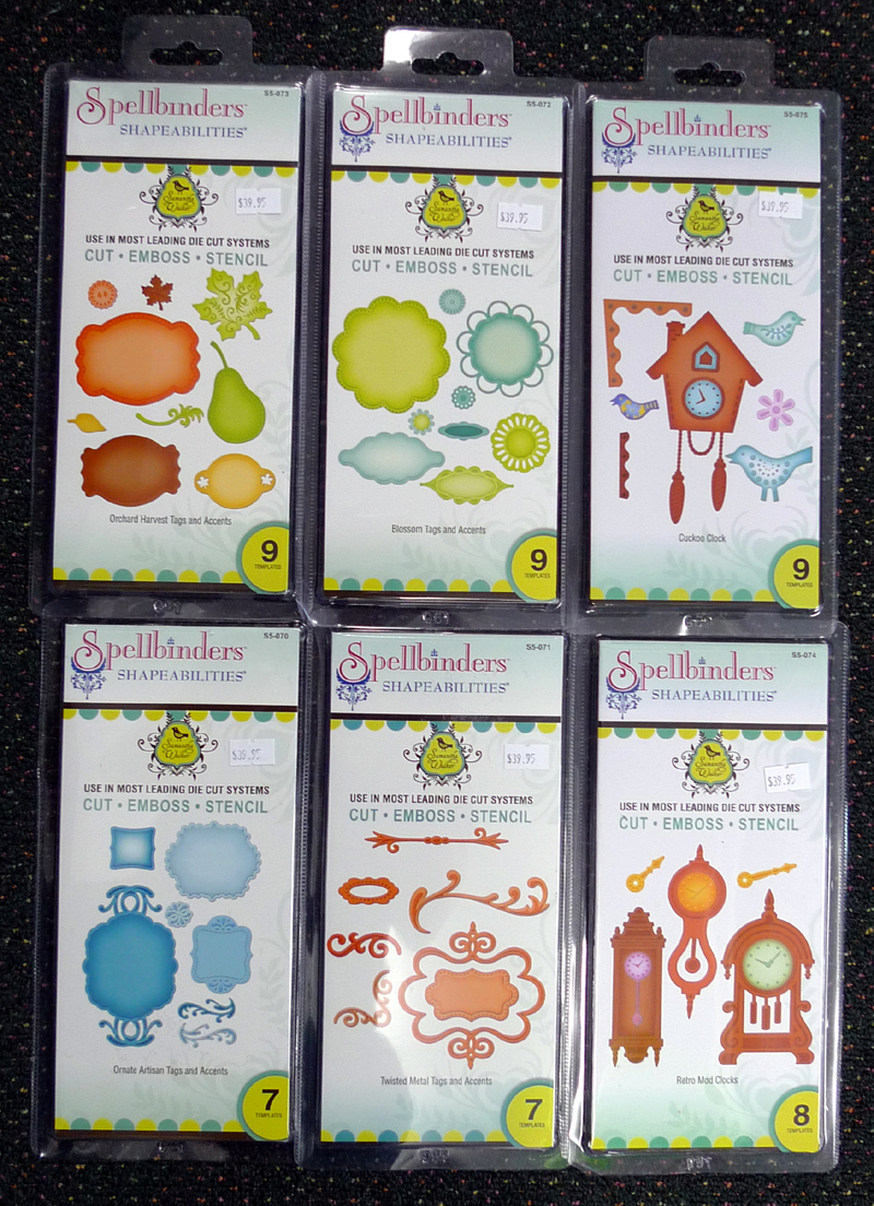 Catchy Crafts: New Spellbinders In store NOW!!!