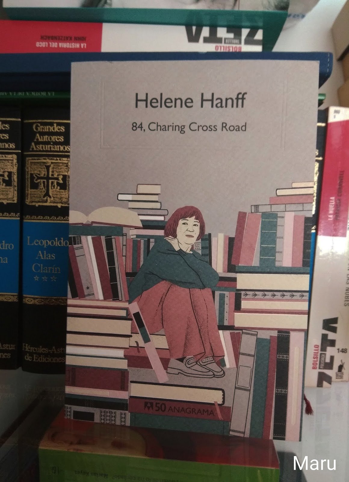 leyendo con Mar: 84 de Charing Cross Road de Helene Hanff.
