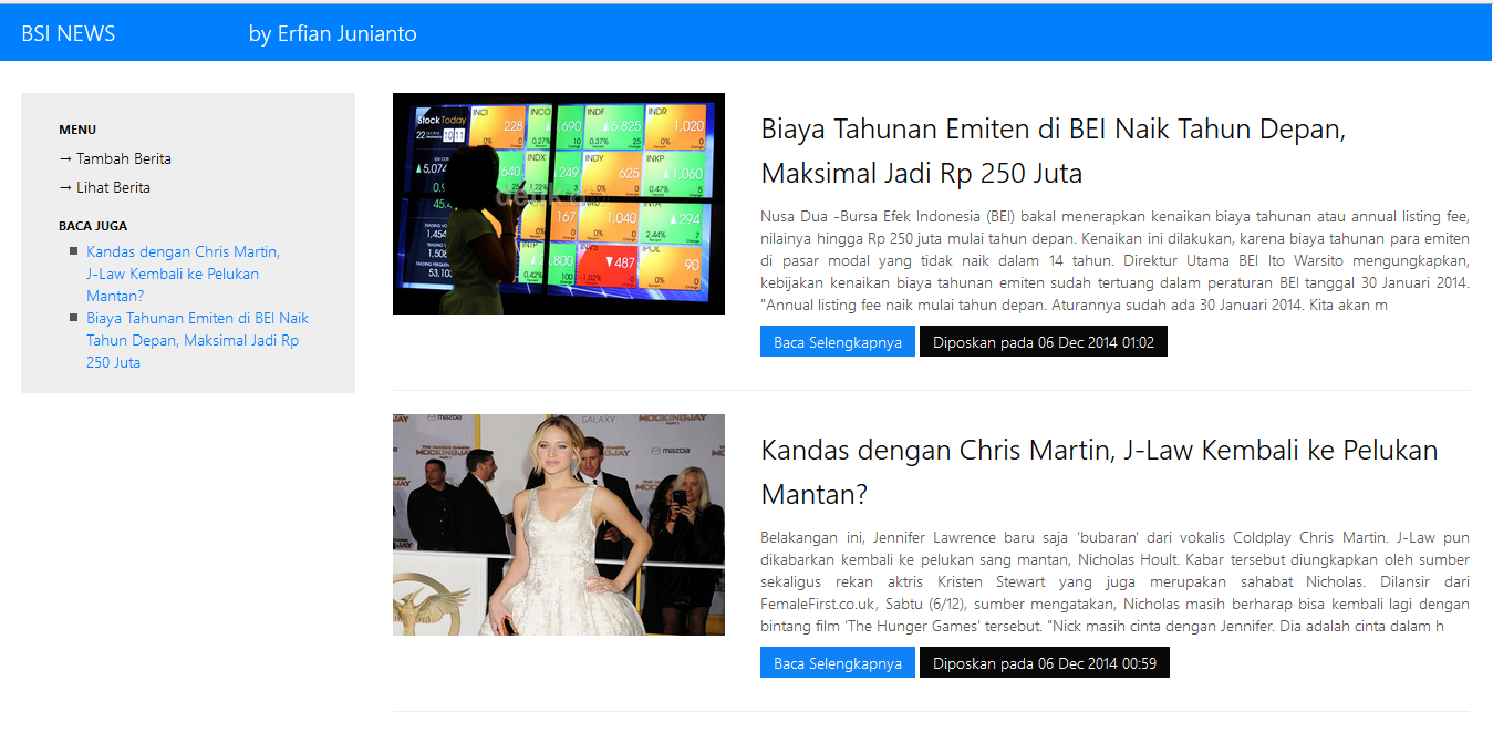 Cara Membuat Web Berita Dengan Html Dan Css - Satriadaff.com Cara Membuat Web Berita Dengan Html Dan Css - Satriadaff.com