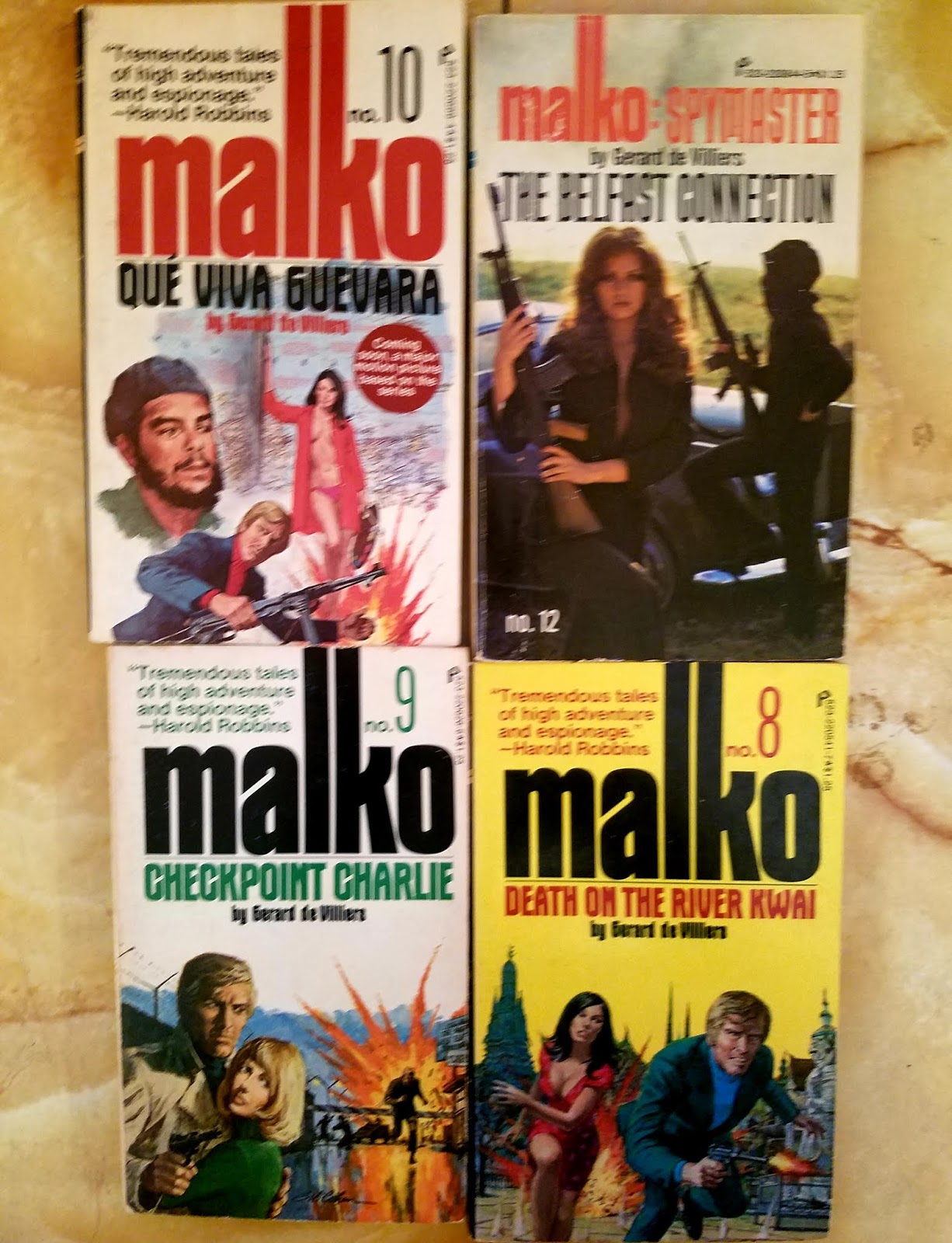 Bloody, Spicy, Books: Malko #2: Operation New York by Gerard de Villiers