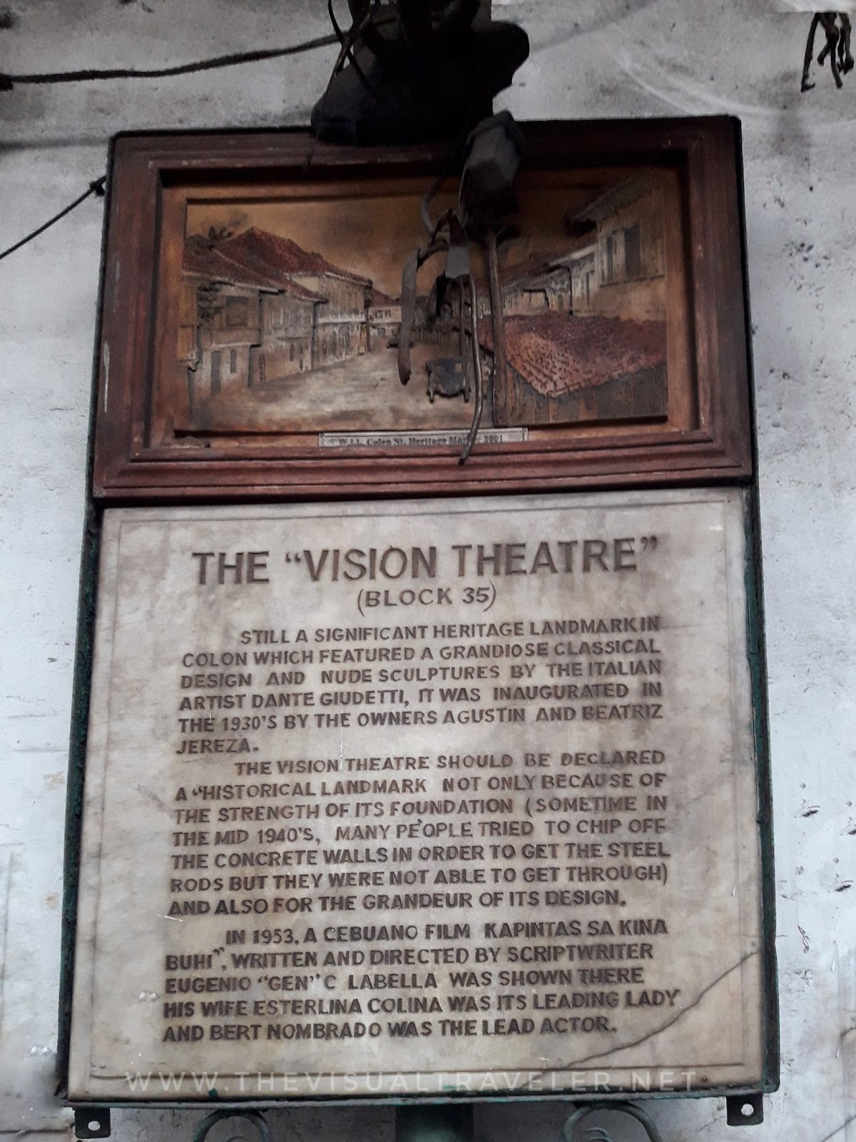 Colon Street's Forgotten Heritage Markers