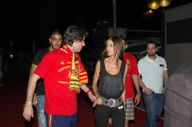 wallpapers: Andres Iniesta And His Girlfriend Images