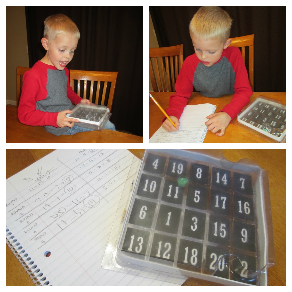 Relentlessly Fun, Deceptively Educational: Upcycled Marble Roll Game ...