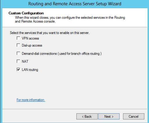 Sử dụng server để định tuyến mạng - Routing server