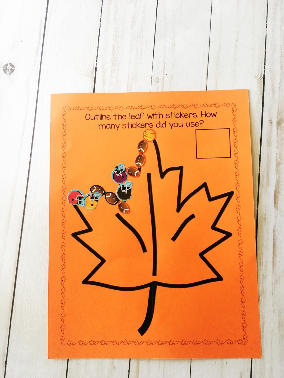 Fall Preschool Theme