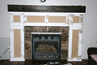 retropolitan: DIY Mantle...mini tute