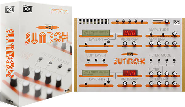 MATRIXSYNTH: UVI Introduces PX SunBox - Galactic Analog/Digital Jomox ...