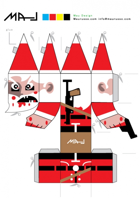 Vários PaperToys/Papercrafts Natalinos para baixar e montar! ~ JEH Design