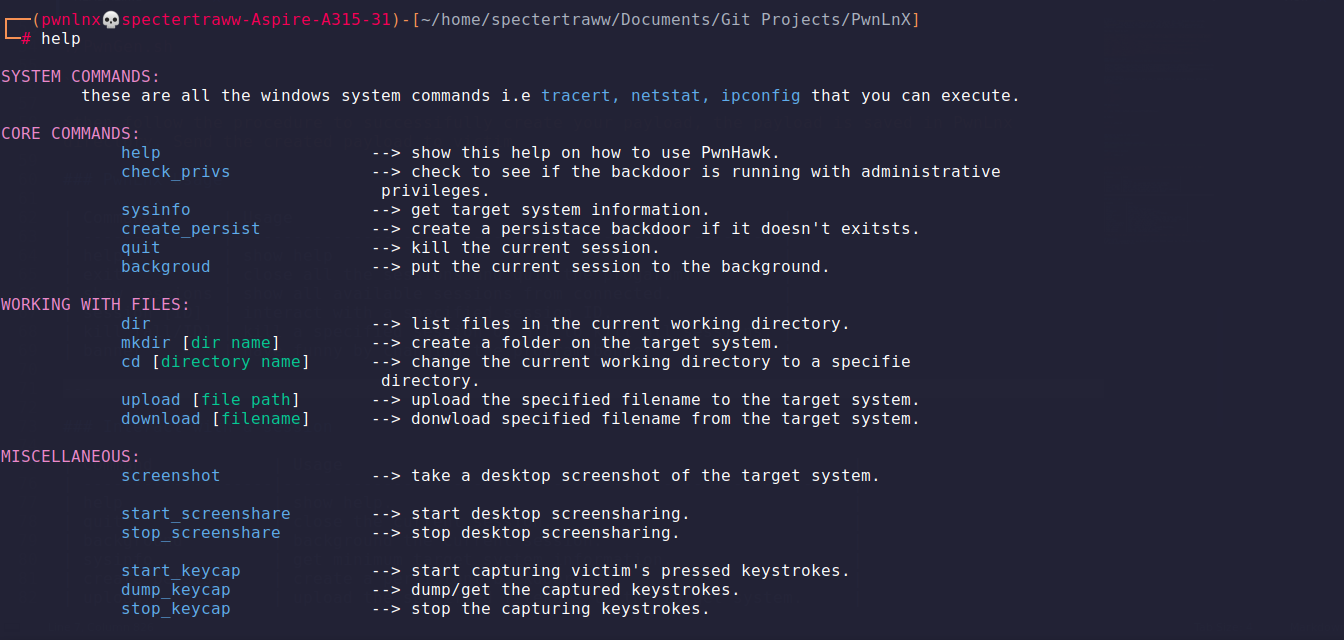 PwnLnX - An Advanced Multi-Threaded, Multi-Client Python Reverse Shell ... PwnLnX - An Advanced Multi-Threaded, Multi-Client Python Reverse Shell ...