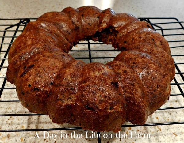 A Day in the Life on the Farm: Leftover Chocolate Donut Pudding # ...
