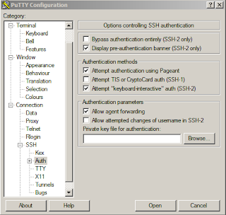 Johan Louwers - Tech blog: ssh key forwarding with putty