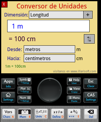illarisoft: Conversor de Unidades