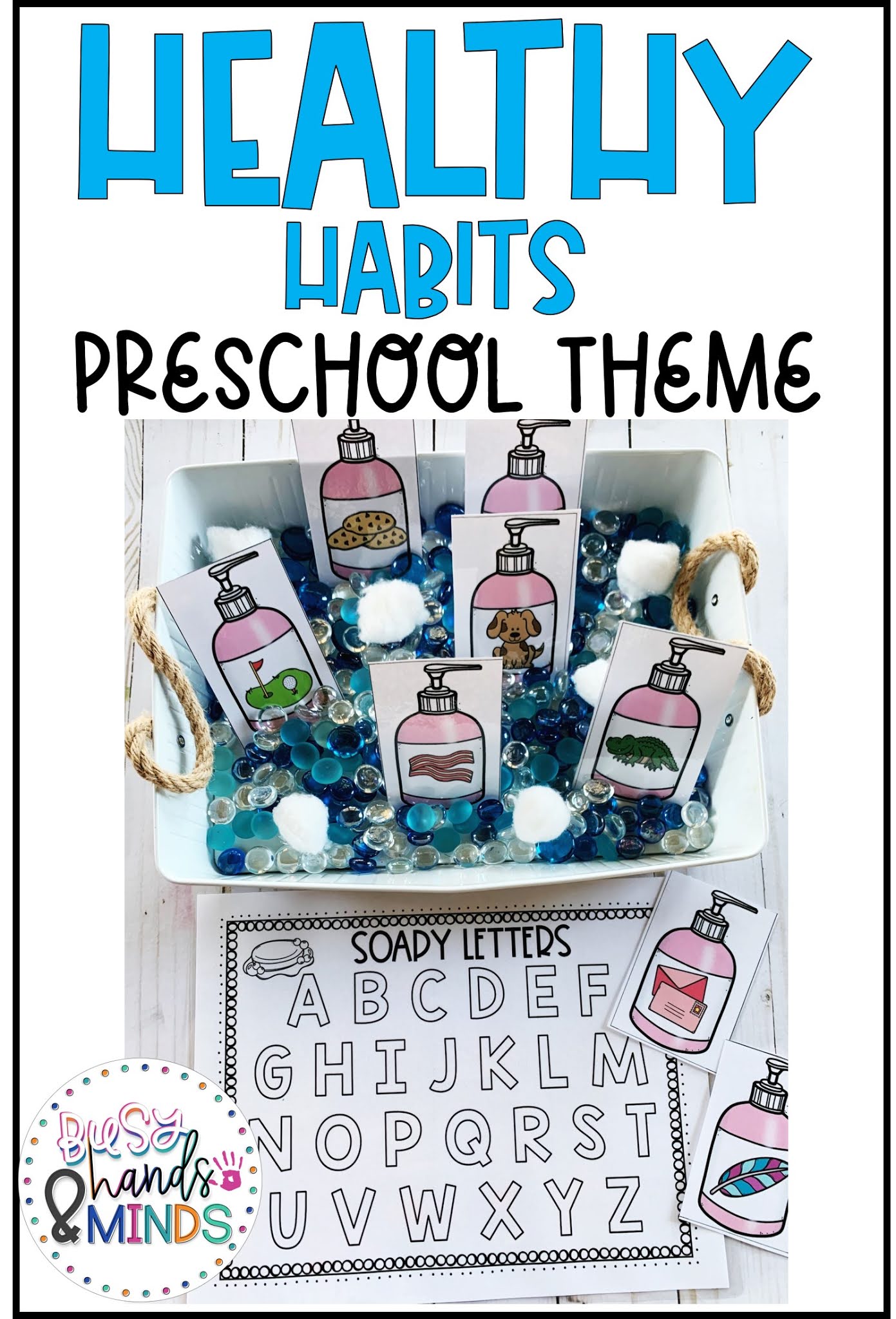 Healthy Habits Preschool Theme | Busy Hands and Minds