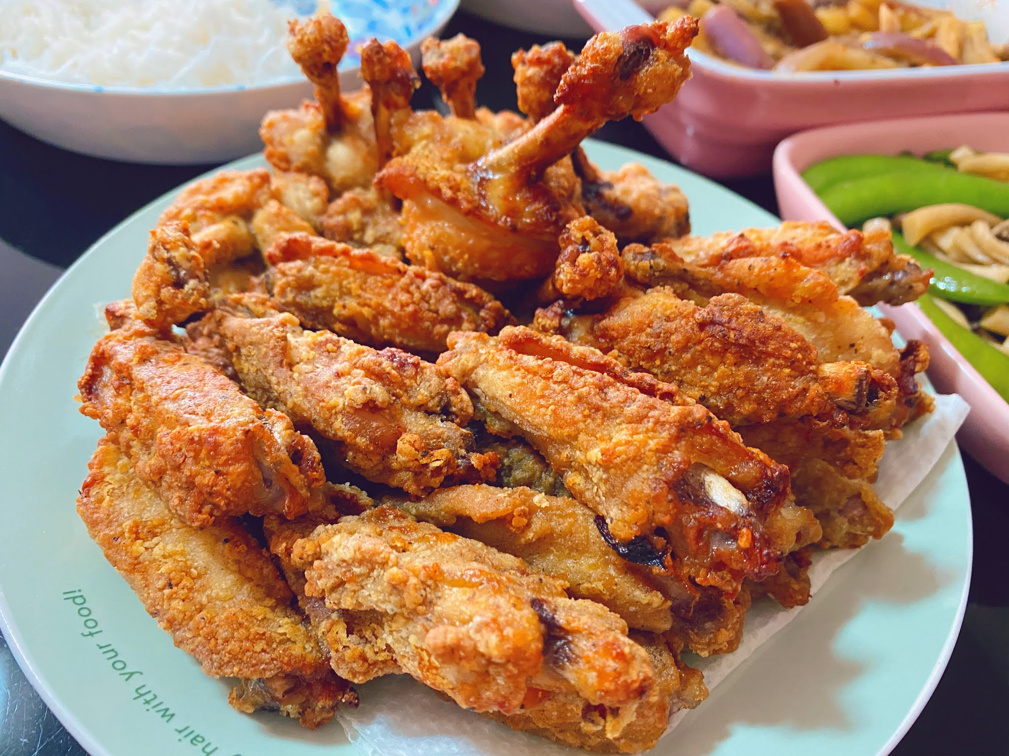 My Time in the Kitchen: Crispy drumlets & midwings