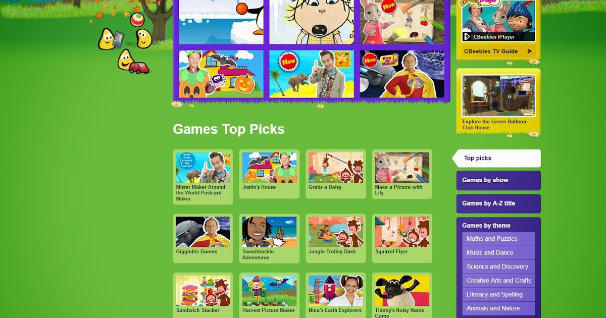 Free Cbeebies Games: Free Cbeebies Games Download
