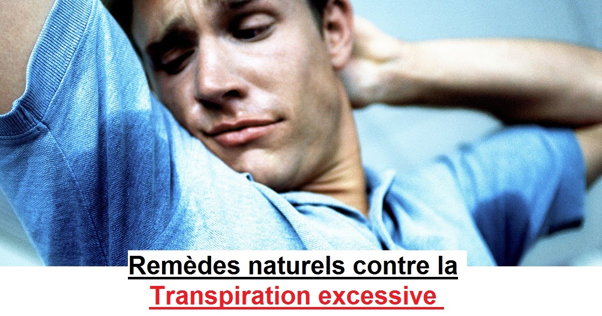 Conseils et Remèdes naturels contre la transpiration excessive : ~ Sport et Santé