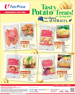 NTUC FairPrice Tasty Potato Treats! 17 - 23 August 2017 ~ Supermarket ...