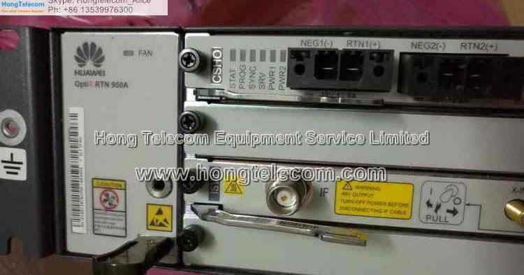 OptiX RTN 950A microwave system IDU / ODU