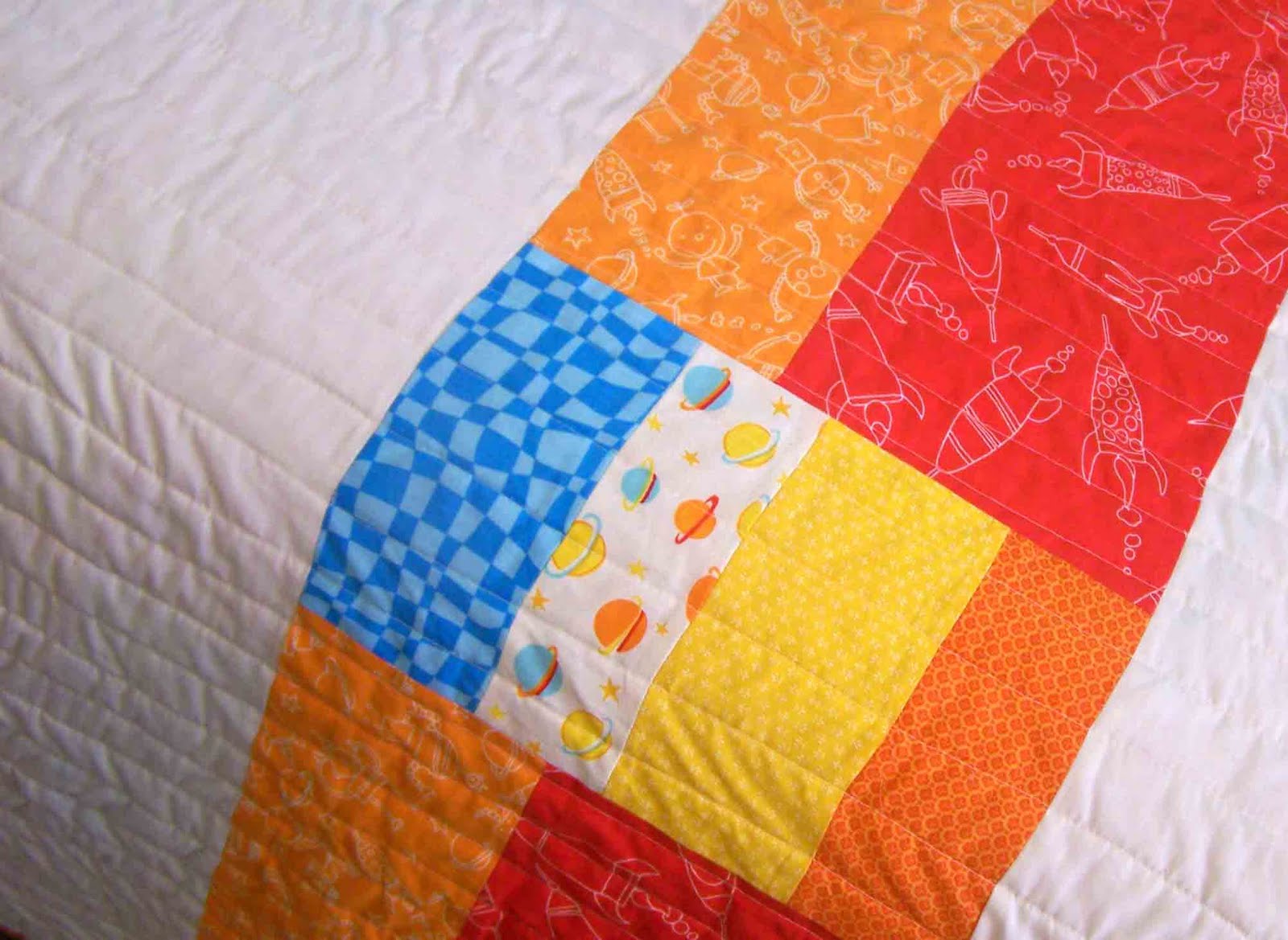 Made by Me. Shared with you.: The Rocket Ship Quilt
