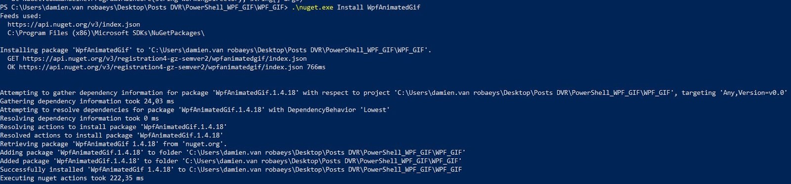PowerShell and WPF: How to use an animated GIF | Syst & Deploy