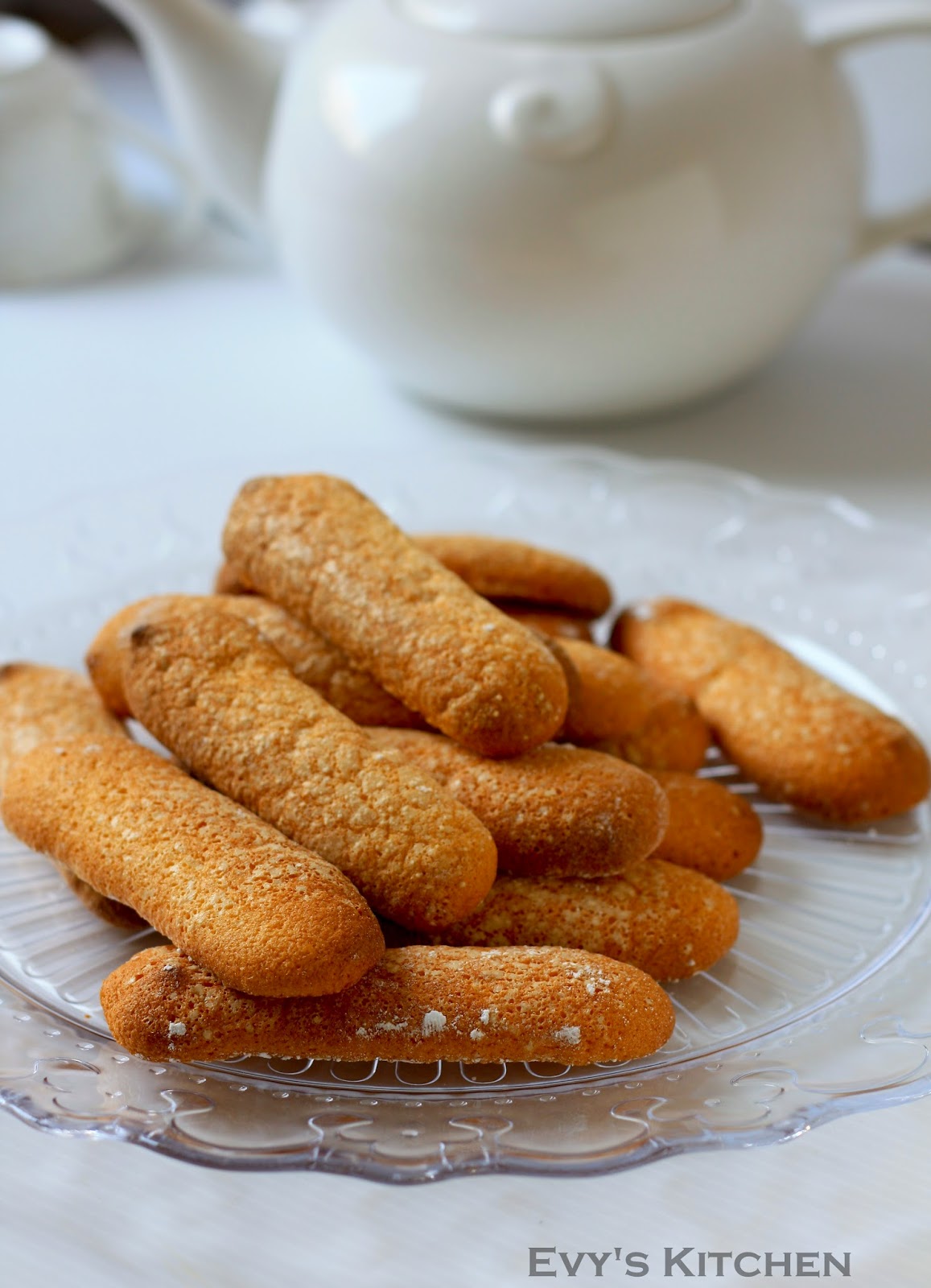EVY's Kitchen: Sponge Fingers