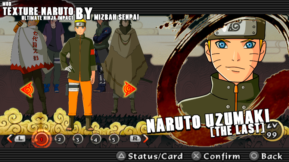 Mod Texture Naruto Uzumaki [The Last] NSUNI By Mizbah Senpai | Mizbah ...