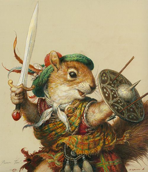 Critter Sitter's Blog: Fantasy Squirrels
