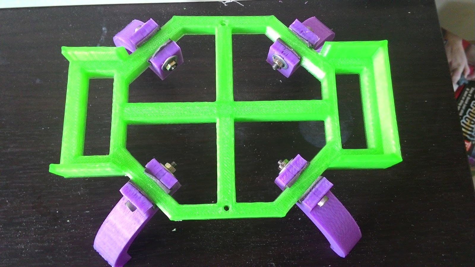 Ashing's Blog: How to build the Drone with components made by 3DP.