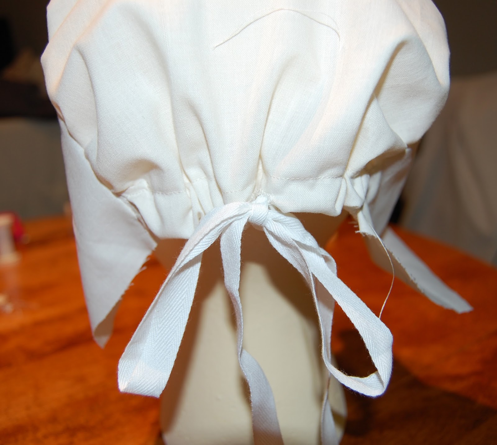 Fancy-free crafts: How to make a Victorian era night cap