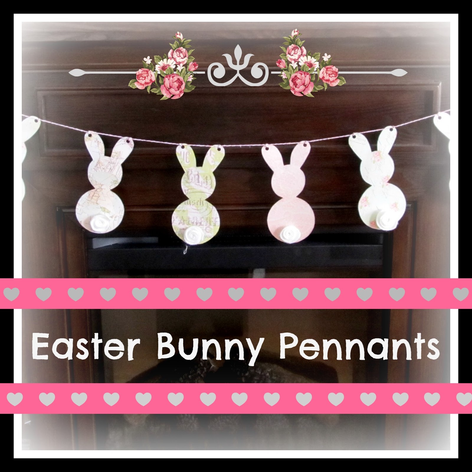 Queen B - Creative Me: Easter Bunny Pennants