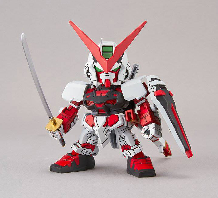 GUNDAM GUY: SD Gundam EX-STANDARD Gundam Astray Red Frame - New Images ...
