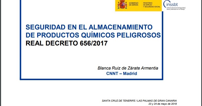 PREVENCION, SEGURIDAD Y SALUD LABORAL: SEGURIDAD EN EL ALMACENAMIENTO DE PRODUCTOS QUÍMICOS ...