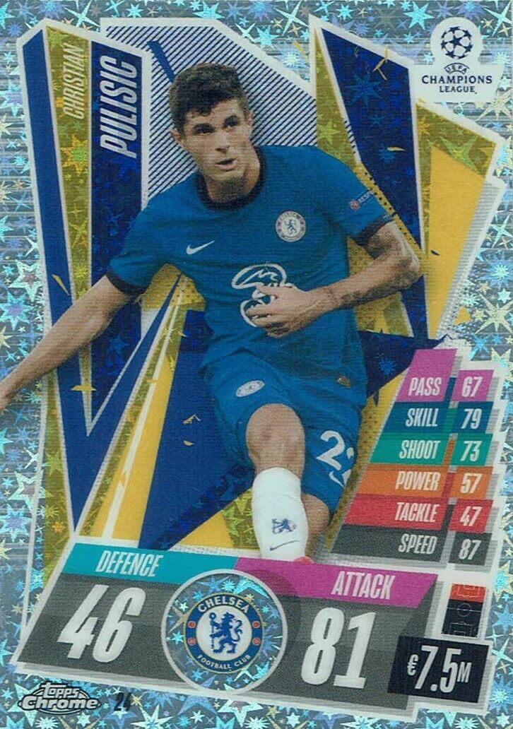 Trading Card Hub.UK: Topps Match Attax Chrome 2020-2021 Chelsea FC Set