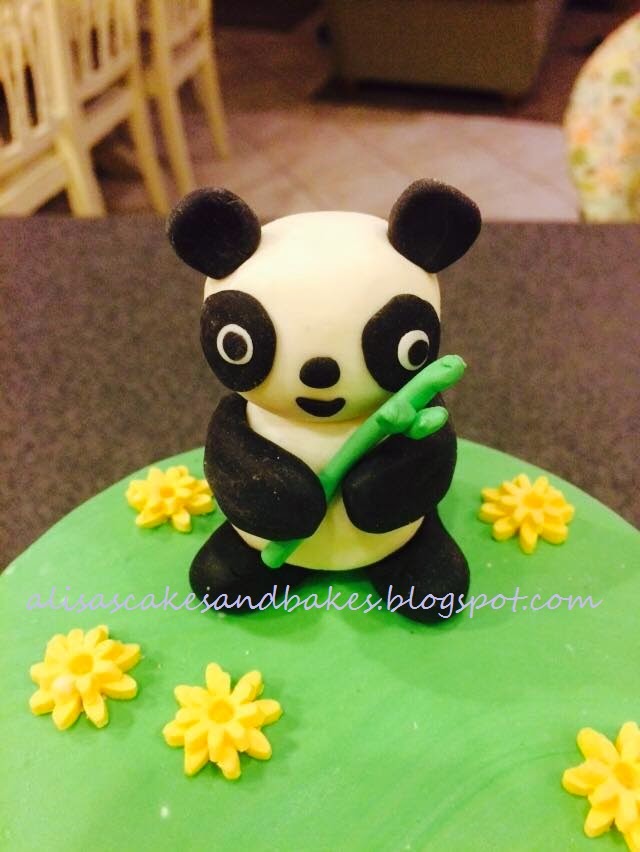 Alisa's Custom Cakes: Panda Cake
