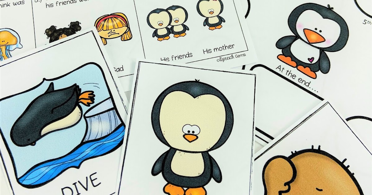 SLP Speech Gems: Penguins in speech and language therapy