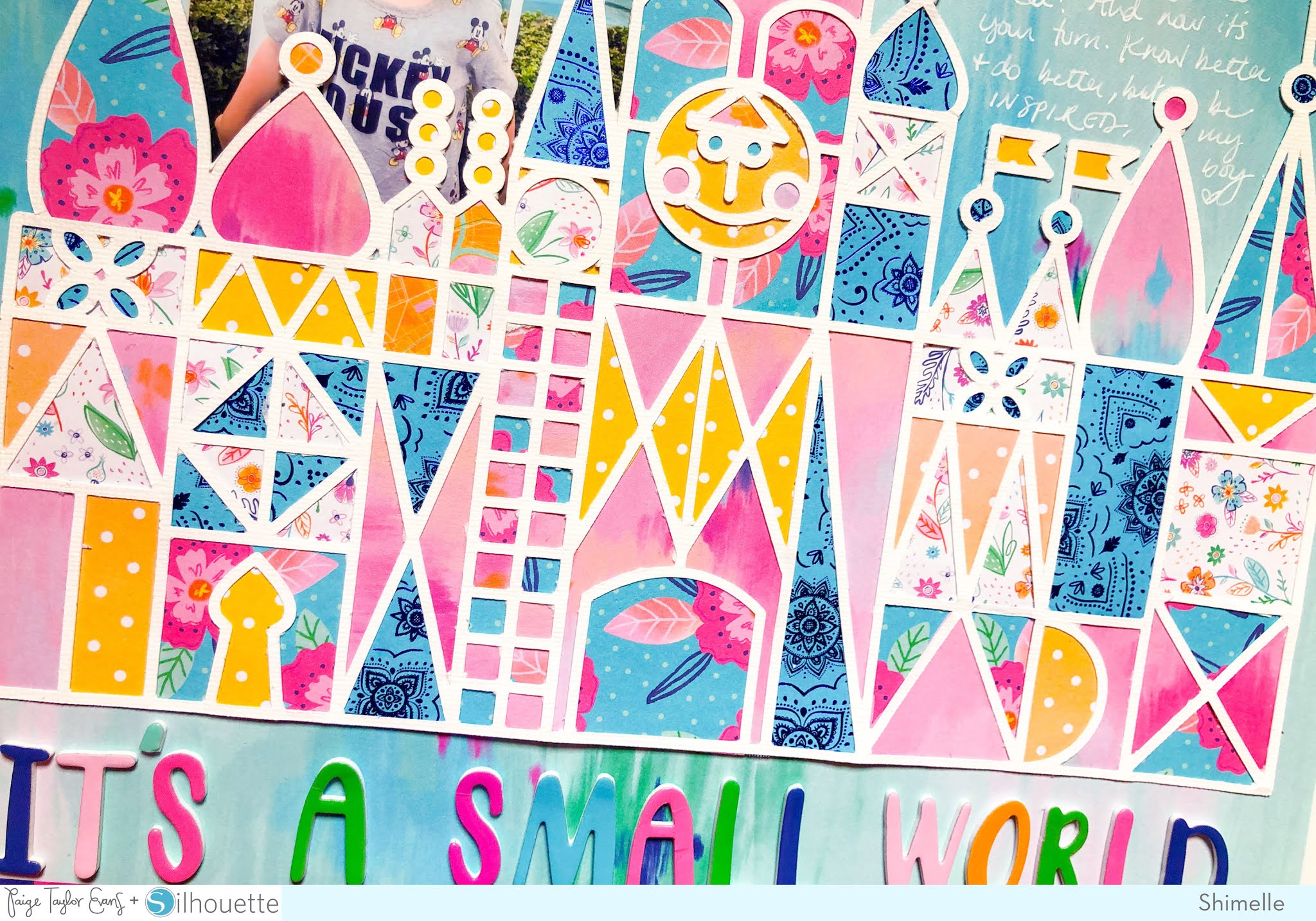 It's a Small World Layout by Shimelle | Paige Taylor Evans