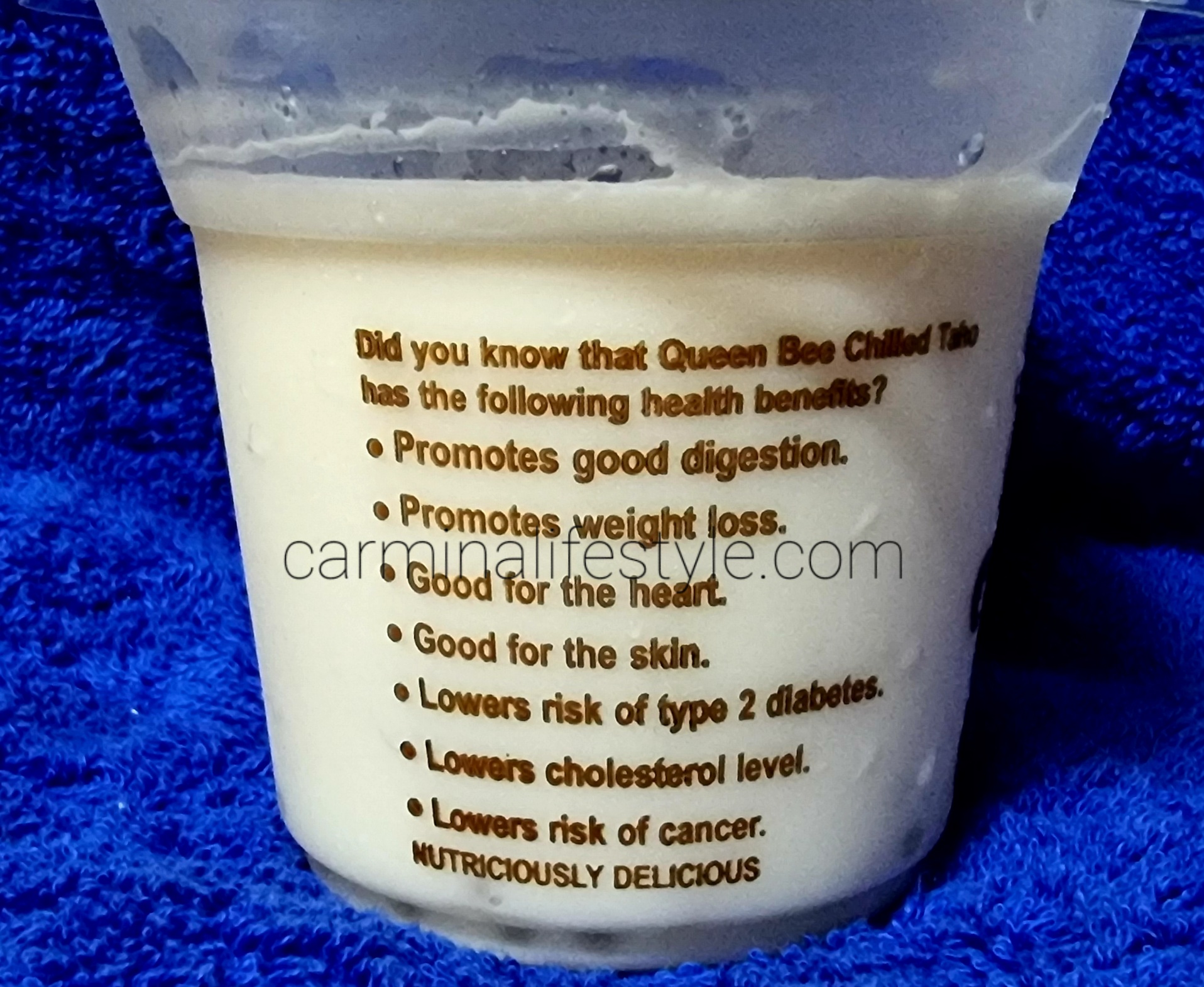 Chilled Classic Taho and Chilled Taho Strawberry from Queen Bee