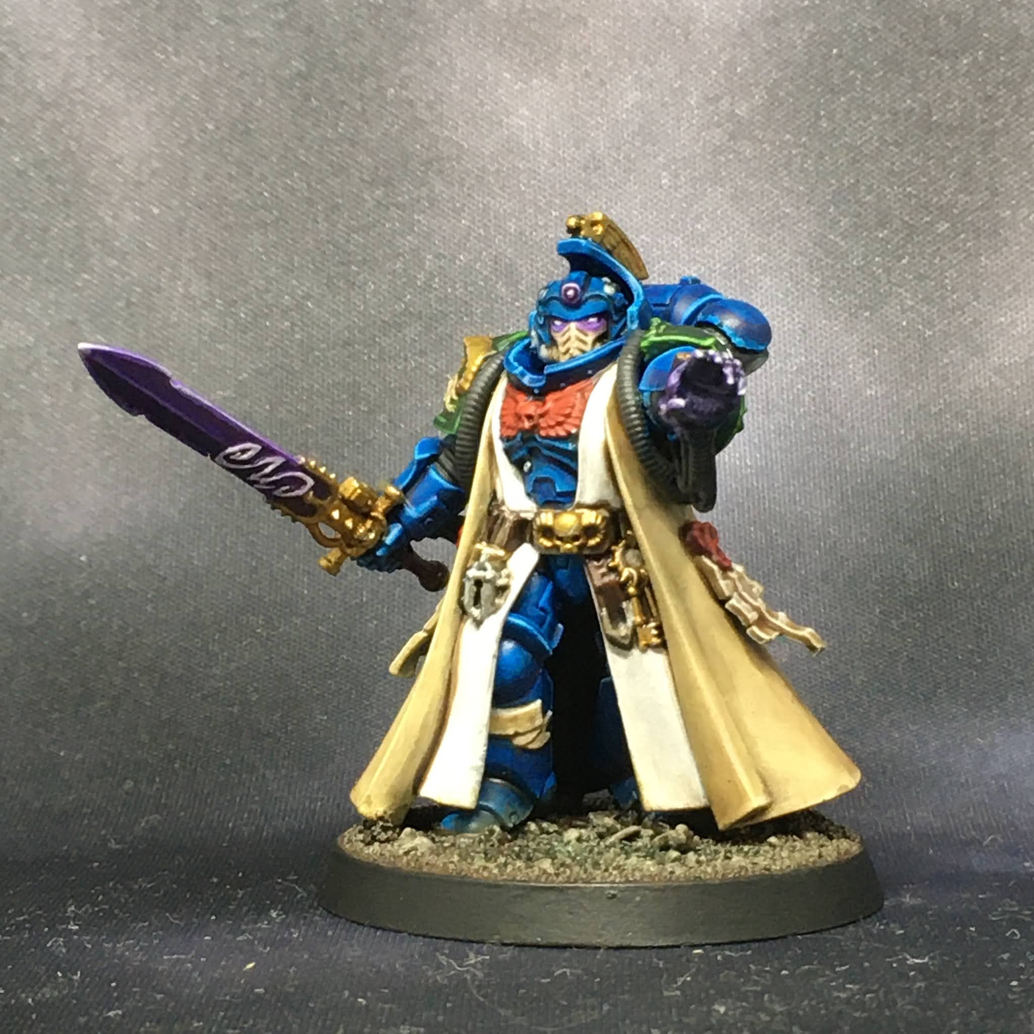 262nd Death Korps of Krieg: Dark Angels Primaris Librarian - TO DONE