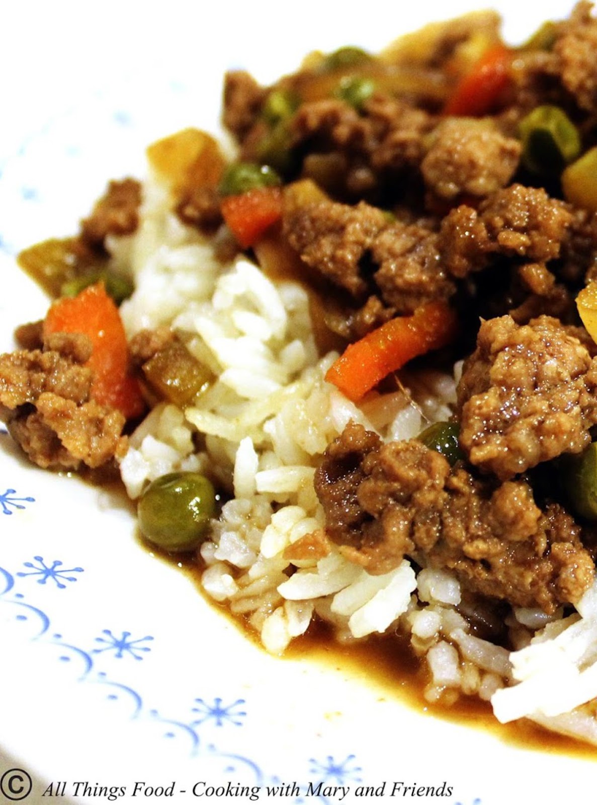 Cooking With Mary and Friends: Asian Inspired Ground Beef and Rice