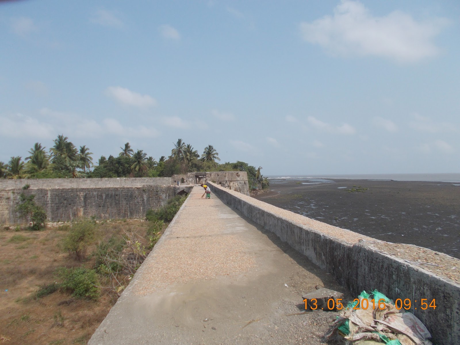 Exploring Bassein Fort in Vasai and Arnala Fort in Virar..: May 2016