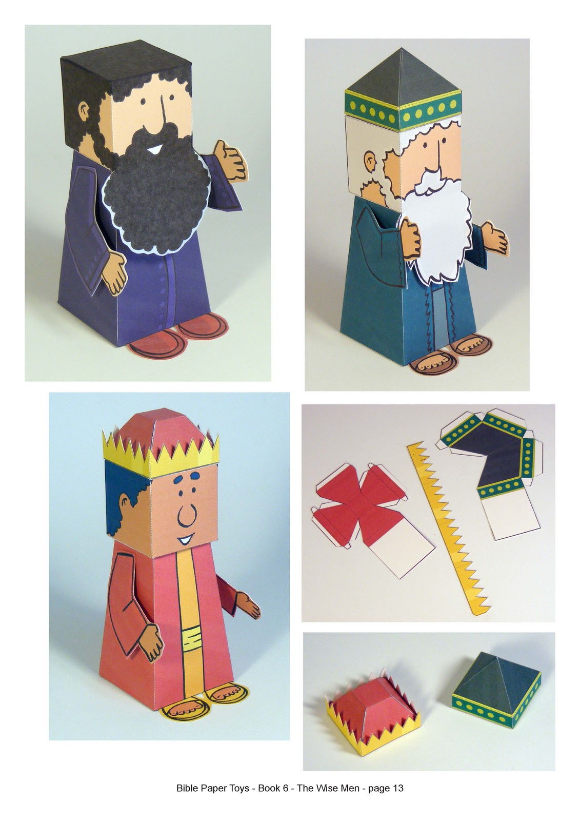 CRIANÇA MANIA: NASCIMENTO DE JESUS-BIBLE PAPER TOYS