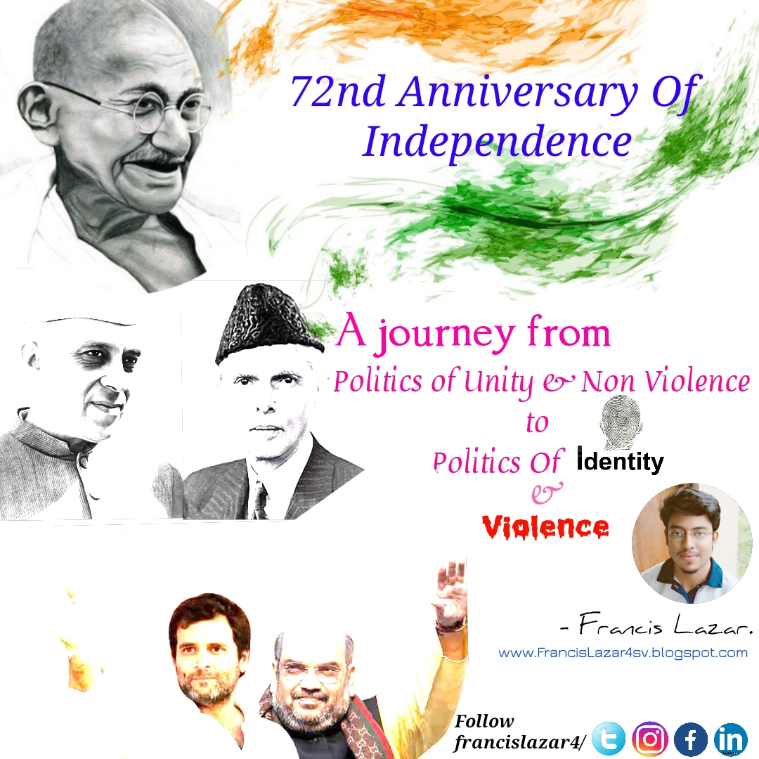 Matters That Matter : A journey from "Politics of Unity & Non-Violence ...