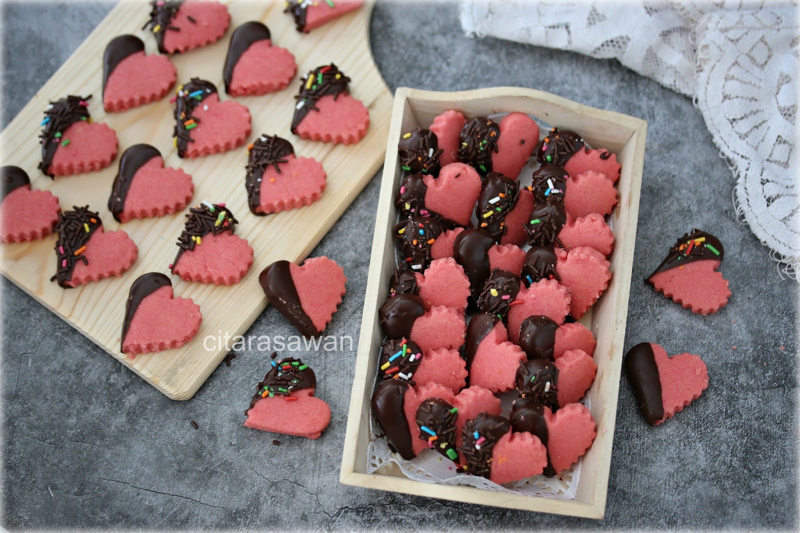 Biskut Sagu Strawberry ~ Must Read!