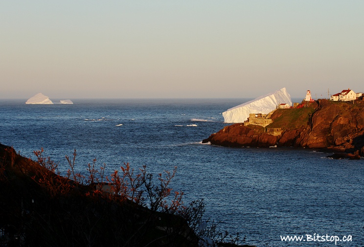 Bitstop: Icebergs and Fort Amherst