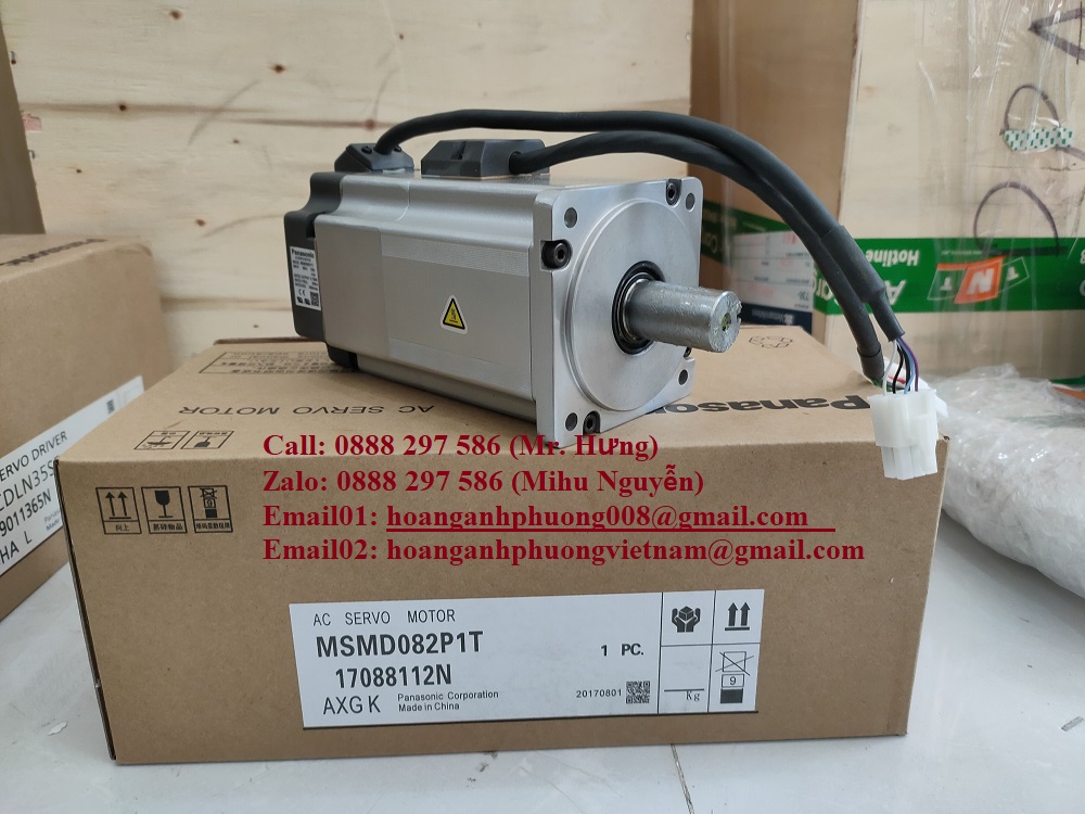 MINAS A4 Family MSMD082P1T Panasonic 750W - Động cơ Servo
